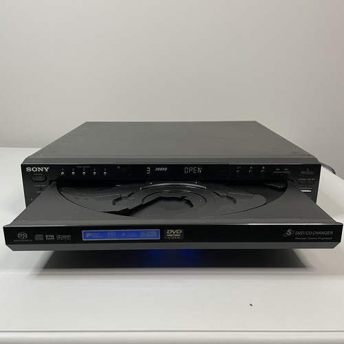 Sony DVP-NC685V 5 Disc DVD CD Changer Player Black SACD Progressive 5.1 ...