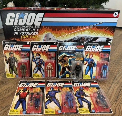 GI Joe Skystriker Fighter Jet Hasbro Haslab All Tier Unlocked SEALED 9 ...