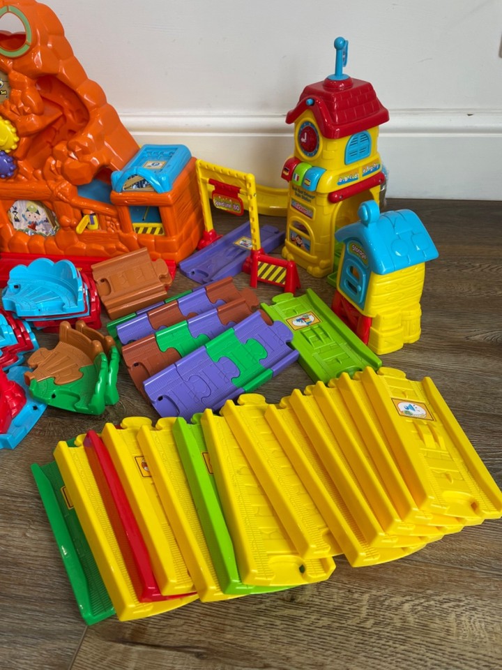 Vtech Toot Toot Drivers Gold Mine Train Set + EXTRA TRAIN TRACK AND BUILDING | eBay UK