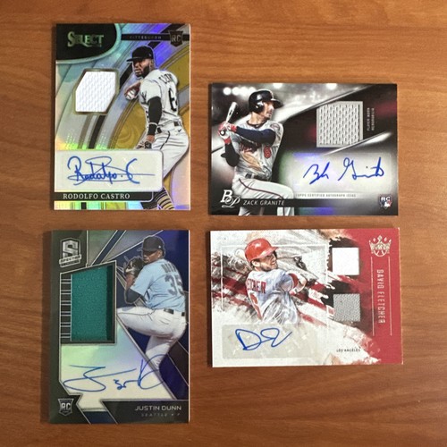 Modern MLB Patch Auto Lot • 4 Cards • 3 RPA • 2 #’d | eBay