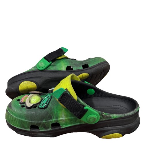 Crocs X Ron English Area 54 Kids Clogs All Terrain Cosmic Glow In Dark ...