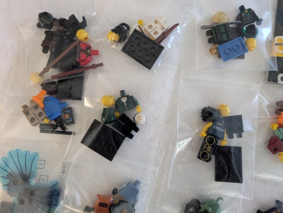 Lego 71019 Ninjago Movie Collectible Minifigures Complete Set of 20 CMF ...