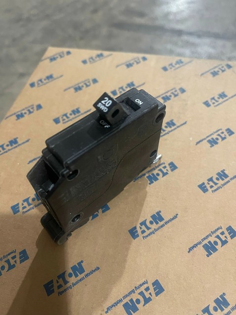 Cutler Hammer CHB120 Circuit Breaker 1 Pole 20 Amp 120 Volt Eaton for ...