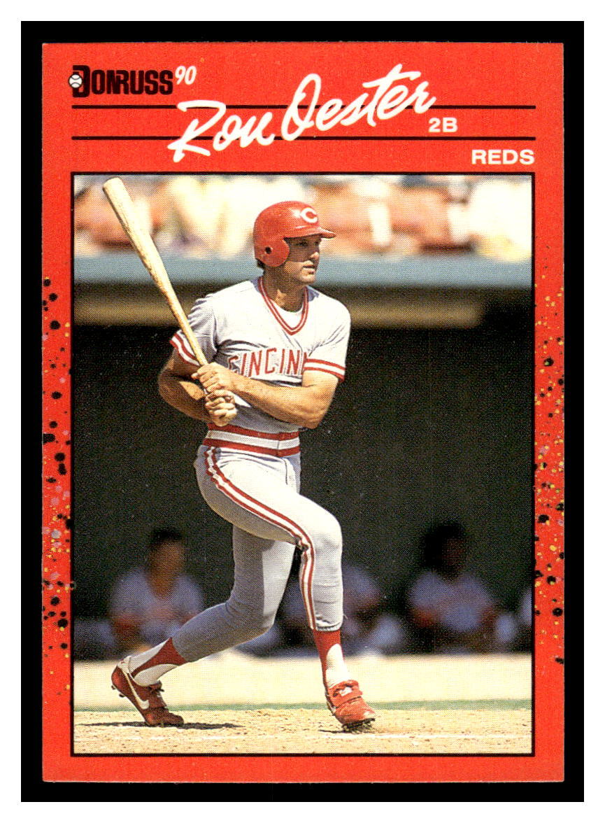 1990 Donruss #317 Ron Oester - Cincinnati Reds | eBay