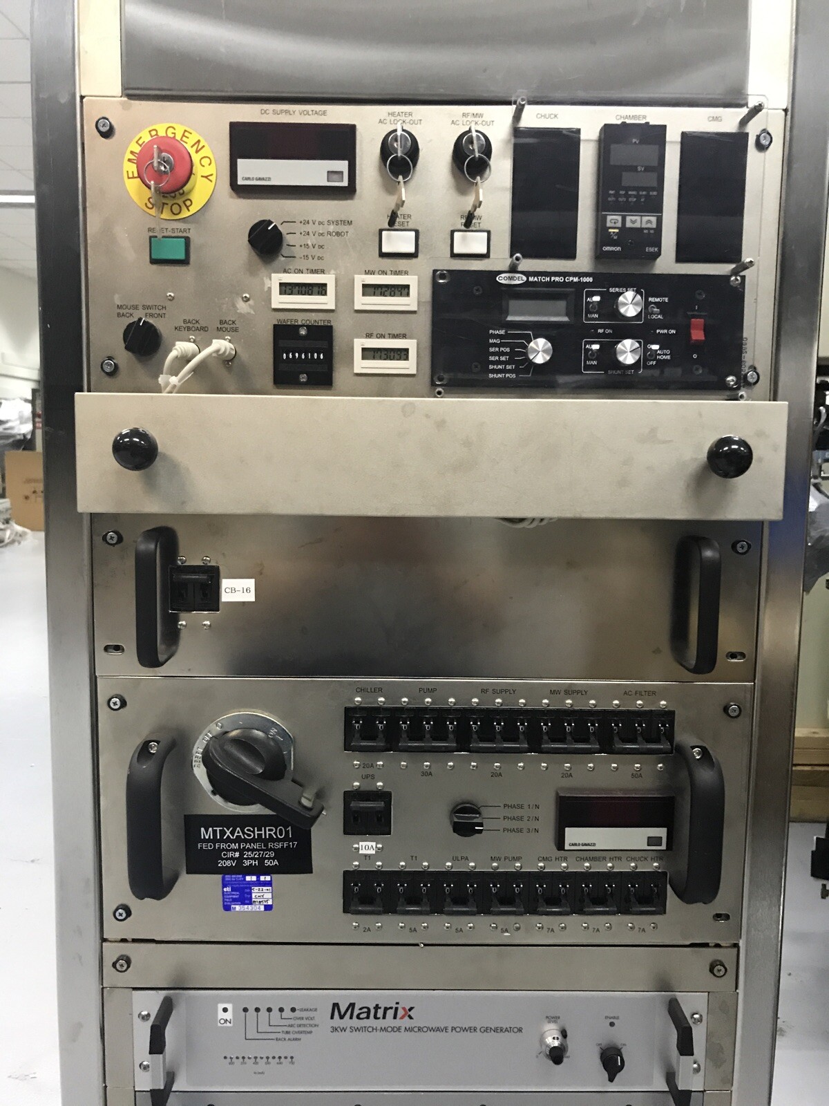 Matrix 209S Matrix BobCat 209S Microwave Plasma Asher,Plasma Descum ID ...