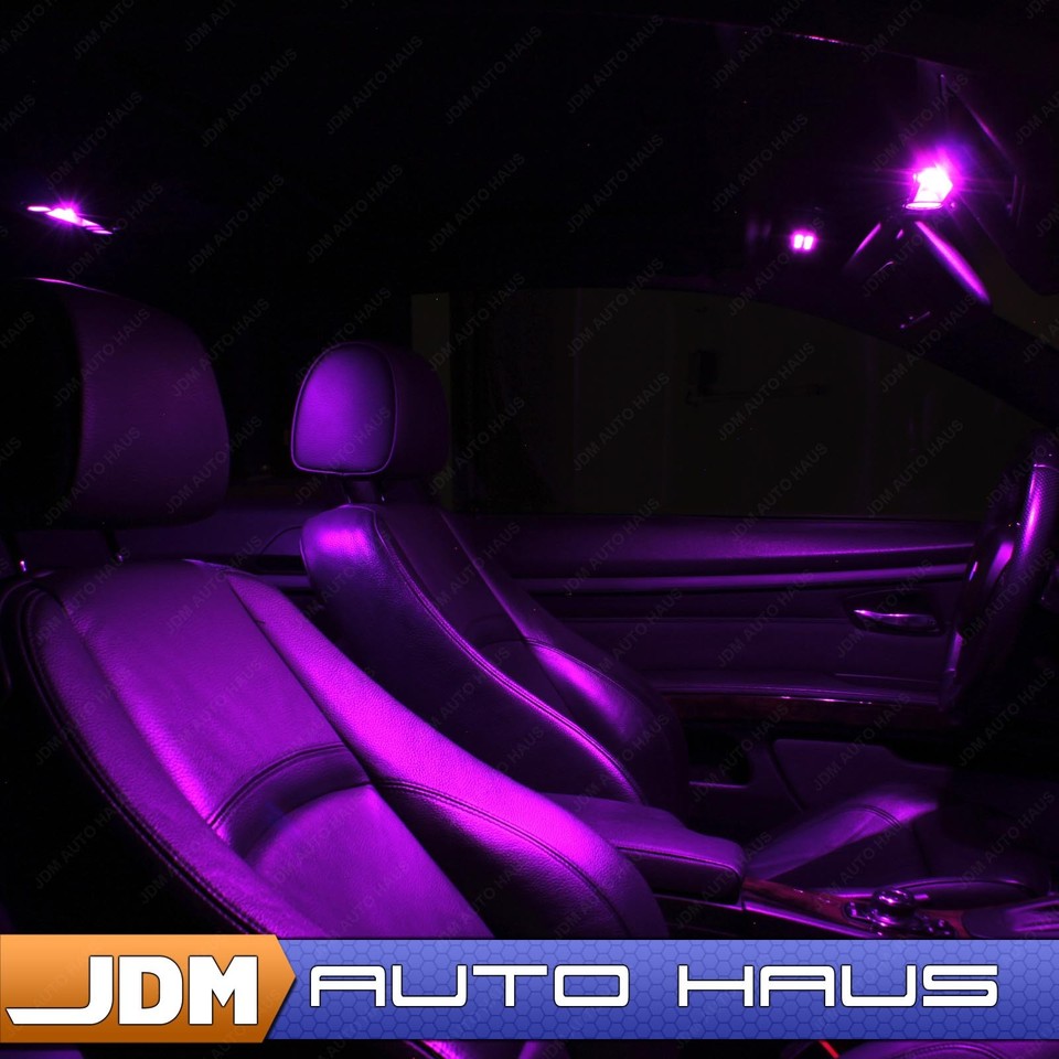 11x Purple Interior Map Dome LED Lights Package Kit Fit 2011-2015 Kia ...