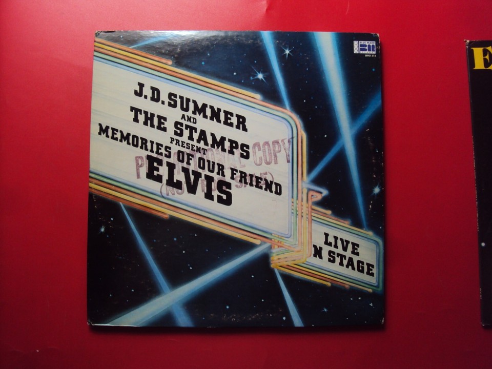 J D SUMNER AND THE STAMPS - TWO LP'S - AUTOGRAPHED - ELVIS PRESLEY ...