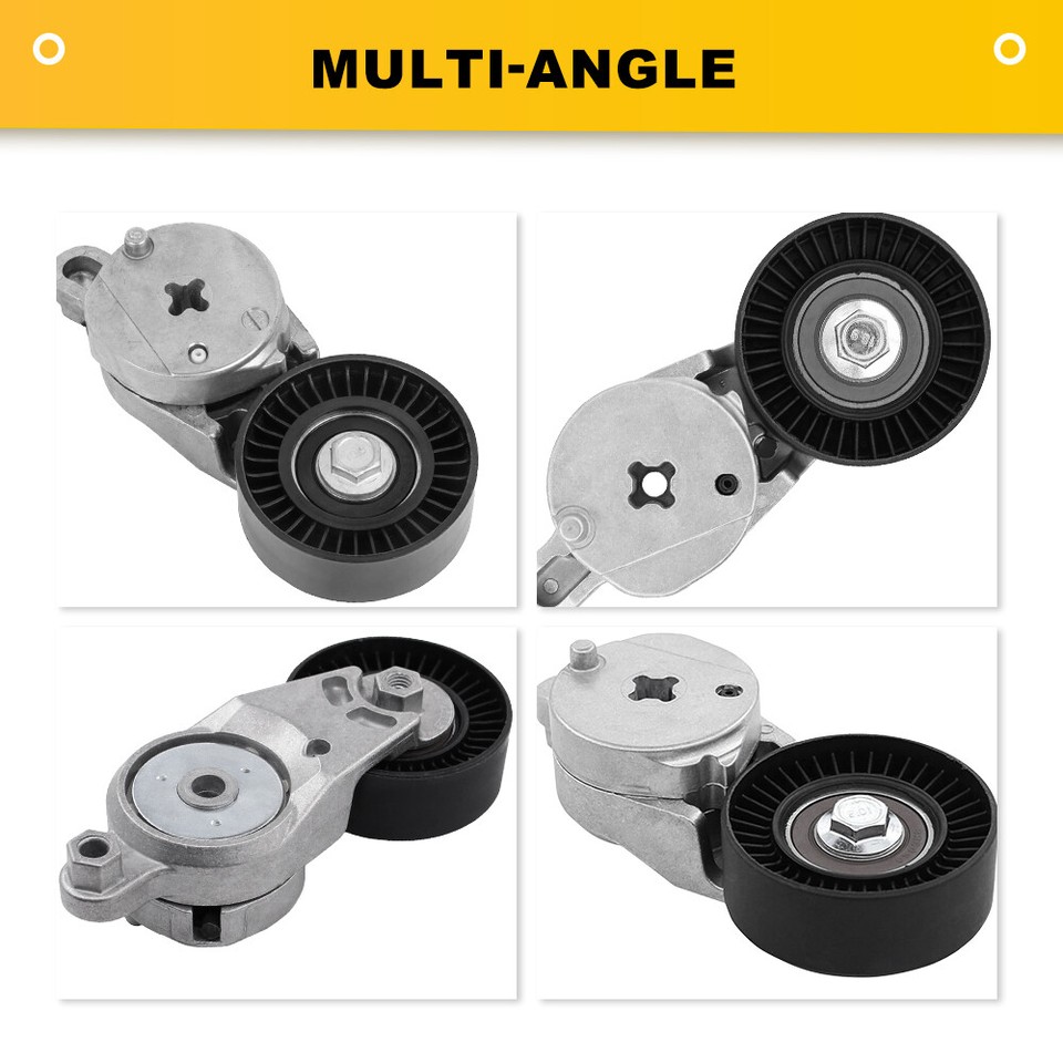 1662036030 Belt Tensioner Assembly Smooth Pulley For Toyota Camry 2010 ...