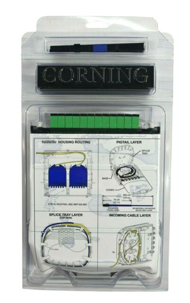 Corning CCH-CS12-6C-P00RE Pigtail Splice Cassette for sale online | eBay