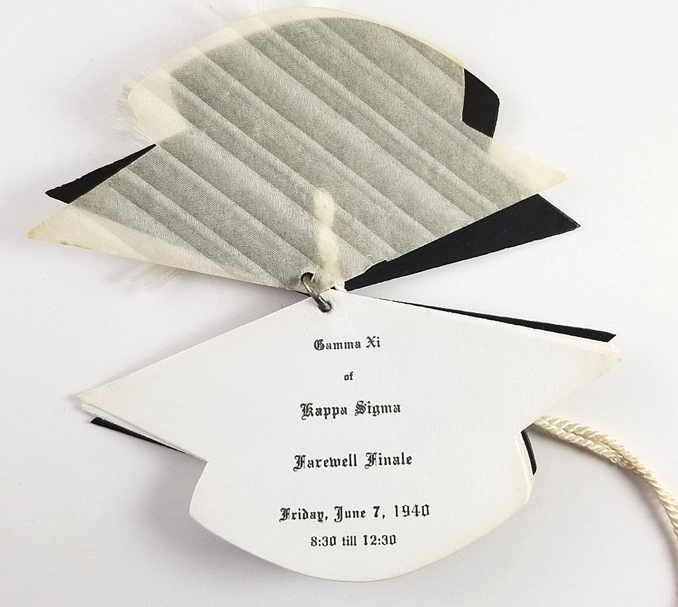 Gamma Xi Of Kappa Sigma Farewell Finale Dance Program Graduation Cap ...