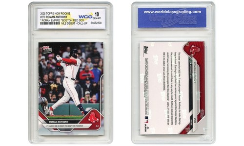 2025 Topps ROMAN ANTHONY Roman Empire MLB Debut Rookie Card RC #279 GEM ...