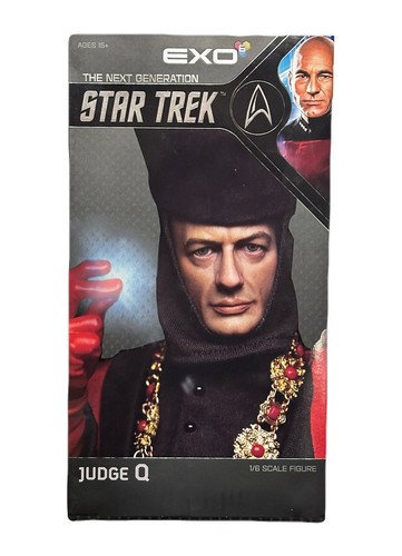 NEW EXO-6 Star Trek Judge Q John de Lancie The Next Generation 1/6 ...