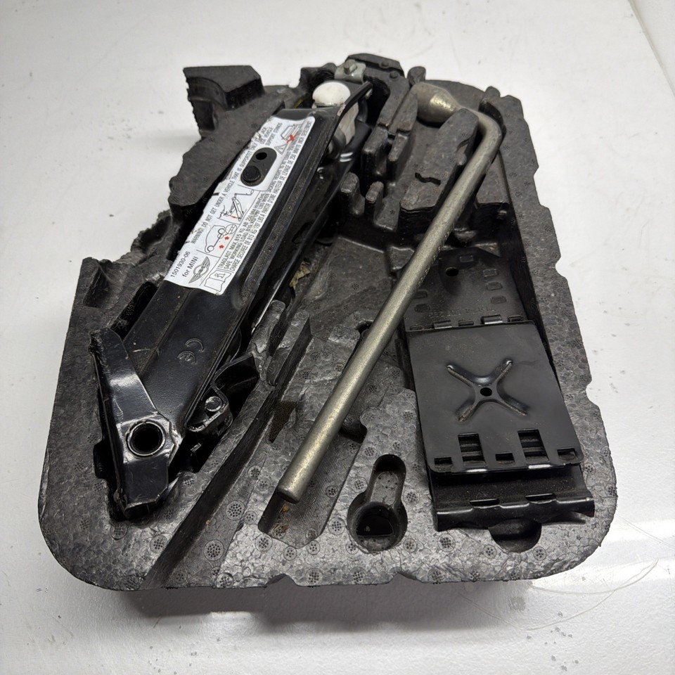 2007-2013 Mini Cooper Emergency Spare Tire Jack & Tool Kit w/ Box OEM ...