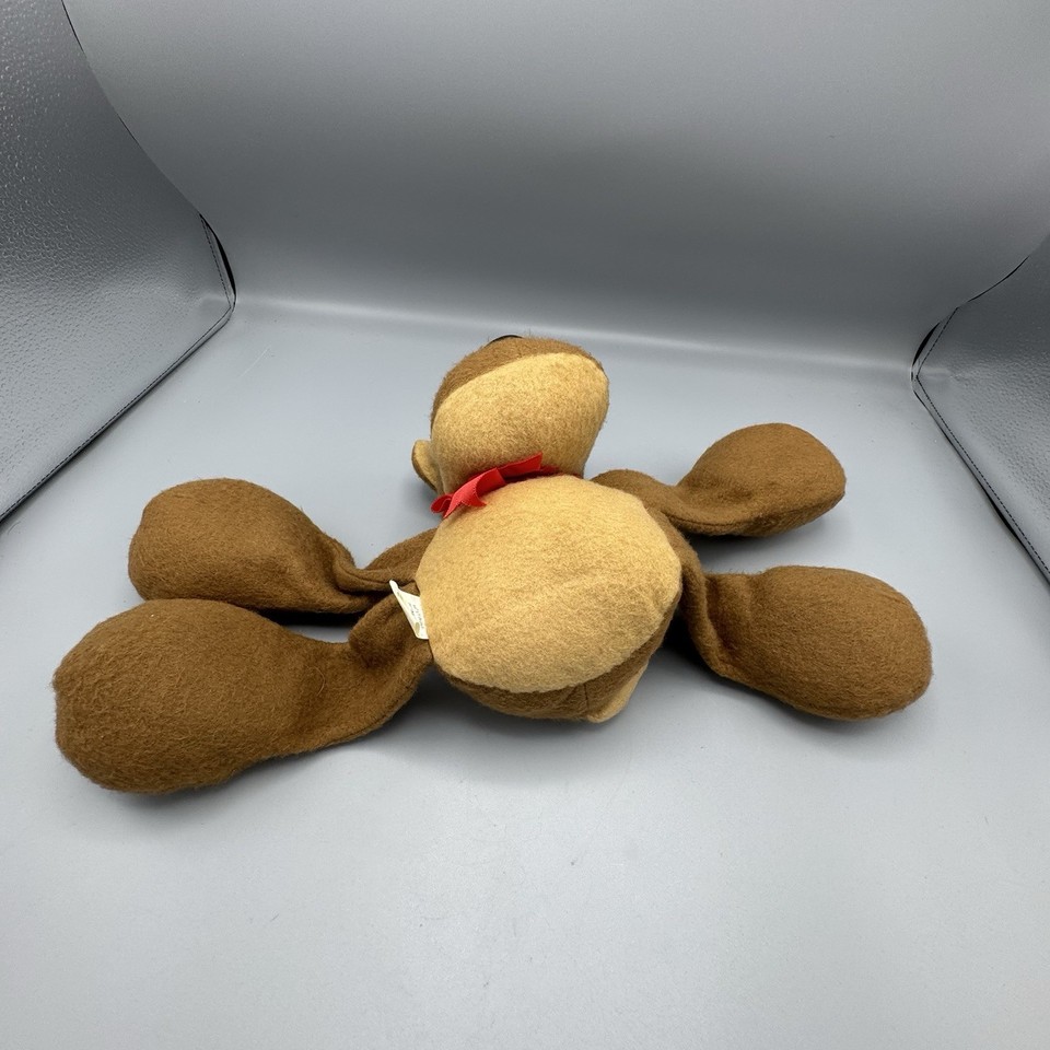 Hallmark 1980s Rodney the Reindeer Large 20 inch Floppy Felt Plush ...