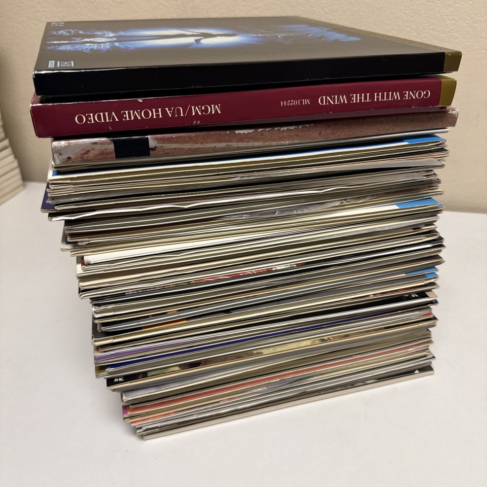 Huge LOT of 59 LaserDisc Movies - Laser Disc Collection - 8 CRITERION ...
