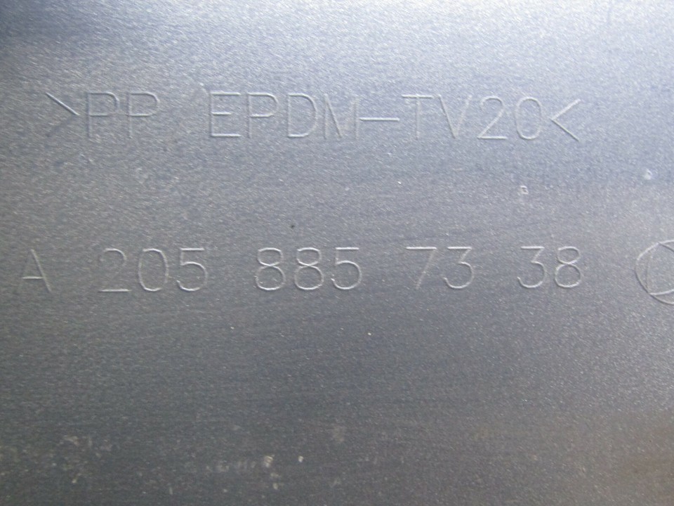 MERCEDES C CLASS W205 REAR BUMPER VALANCE DIFFUSER TRIM A2058857338 REF ...