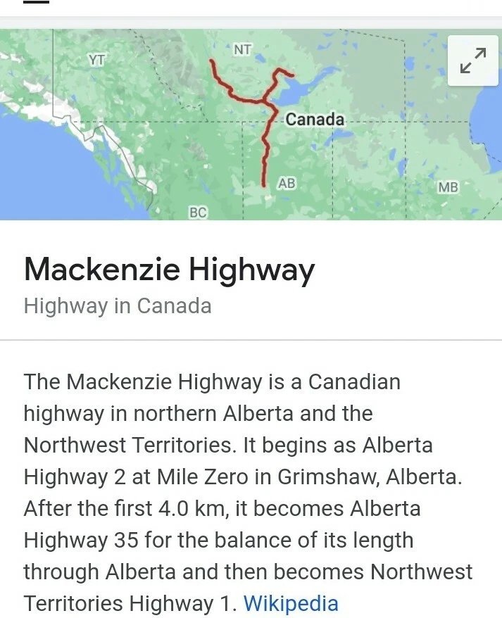 Mackenzie River Location