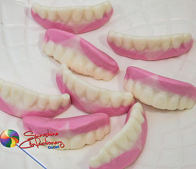 TEETH / LAUGHS - 1 kilo - Party Lollies, Gummy Sweets Cadbury | eBay ...