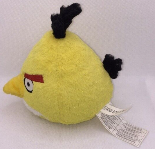 Angry Birds 6” Yellow Bird Chuck Plush Stuffed Animal Toy | eBay