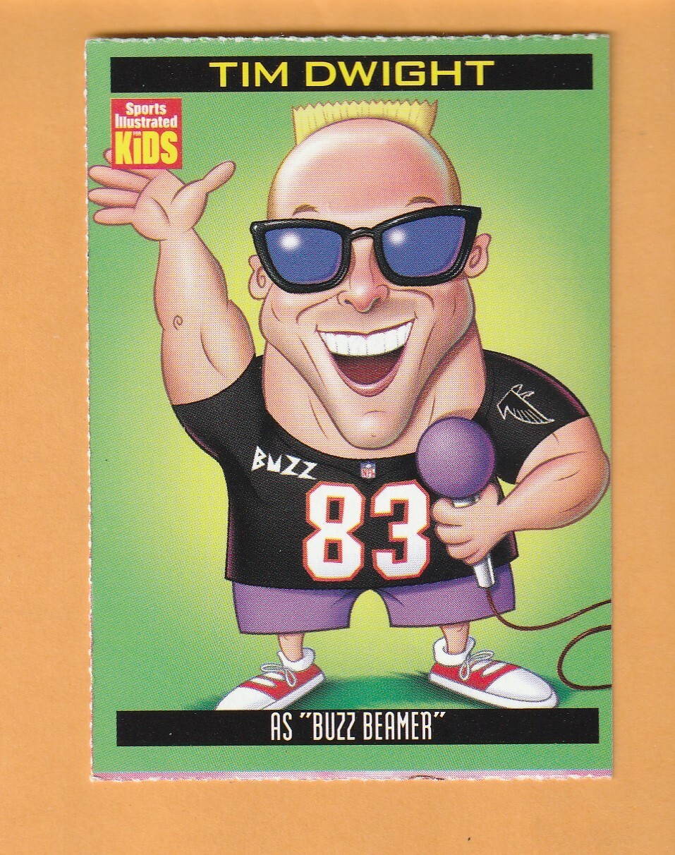 Tim Dwight Atlanta Falcons 2000 Sports Illustrated for Kids II #949 ...
