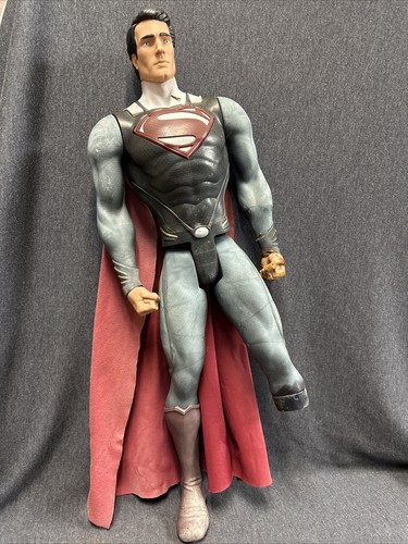 SUPERMAN BIG 31 INCH FIGURE MAN OF STEEL- HENRY CAVILL LIKENESS ...