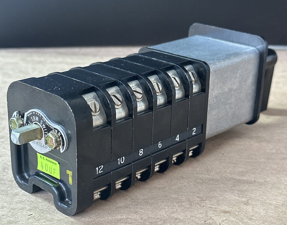 NEW IN BOX- GE SBM Switch F3B96S1A2P1 Rotary Cam Switch 3 Position ...