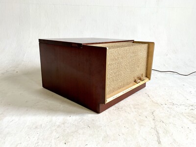 Vintage MidCentury Portable Table Crescent High Fidelity Record Player ...
