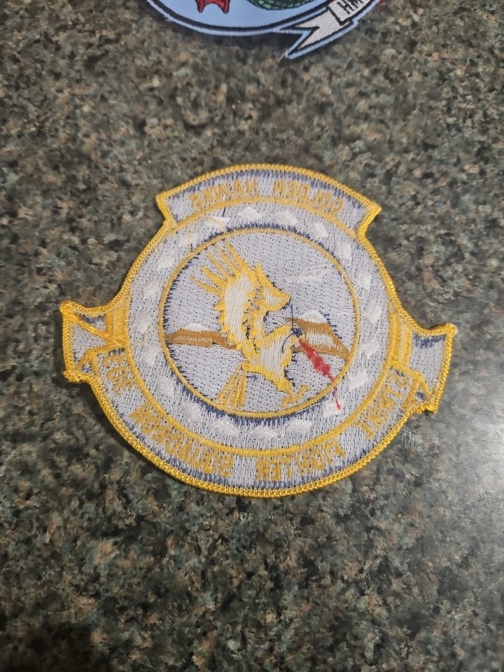 5" NAVY VFA-303 GOLDEN HAWKS STRIKE FIGHTER SQUADRON EMBROIDERED PATCH ...