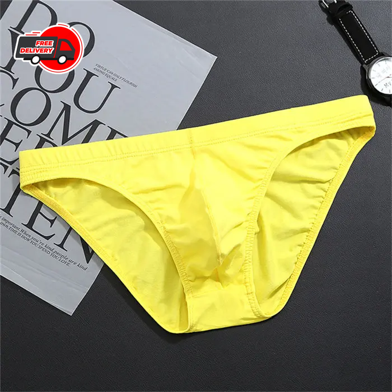 Men's Underwear Solid Color Summer Cotton Underpants Male Shorts Sexy ...