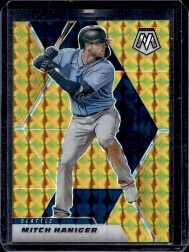 2021 Mosaic Mitch Haniger Gold #2/10 Mariners | eBay