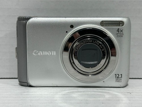 Canon PowerShot A3100 IS 12.1 MP Compact Digital Camera No Battery Read ...