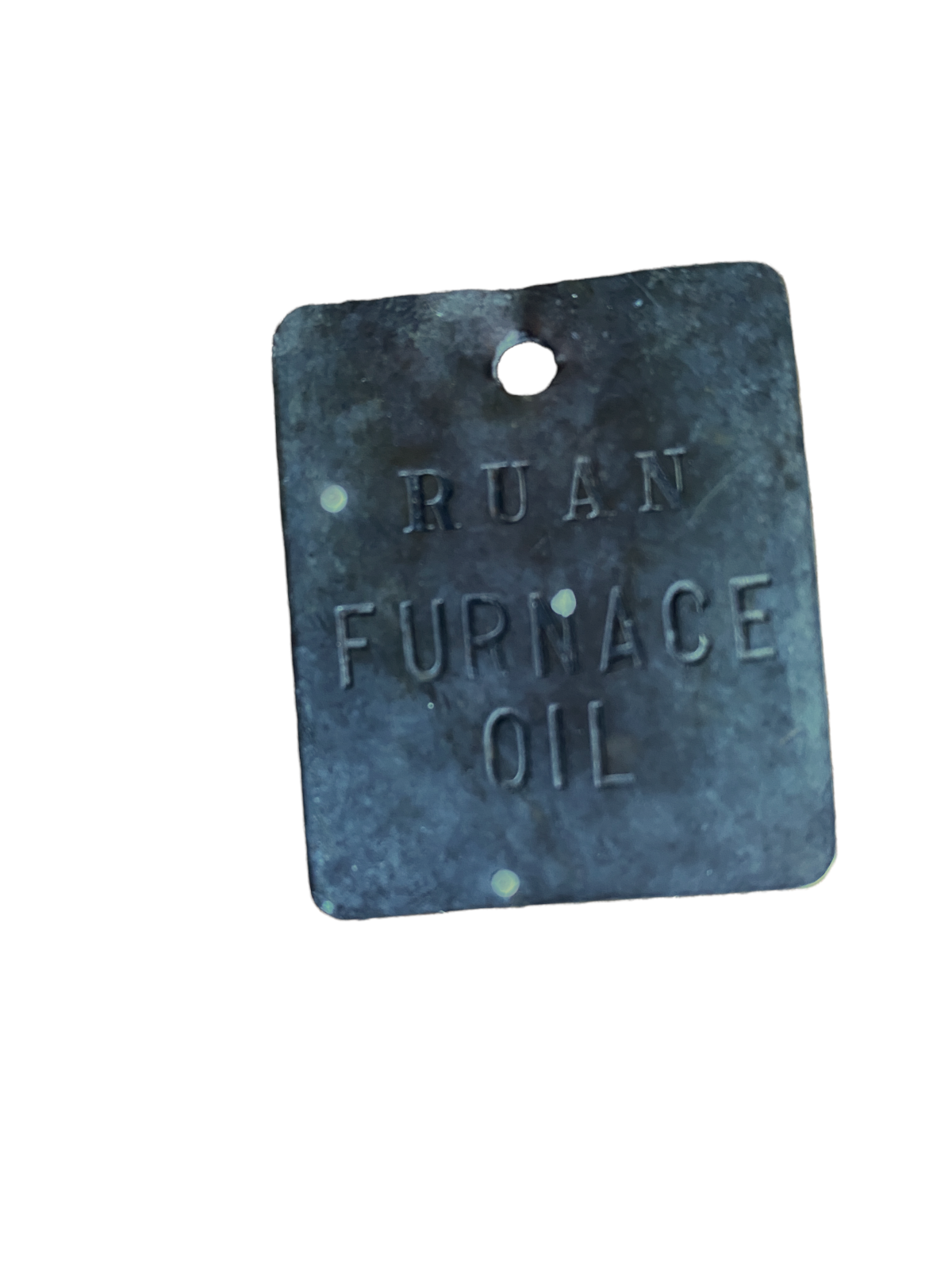 Gas and Oil 4 Fuel Tags Kerosene - Regular - Ruan Ethyl - Furnace Oil ...