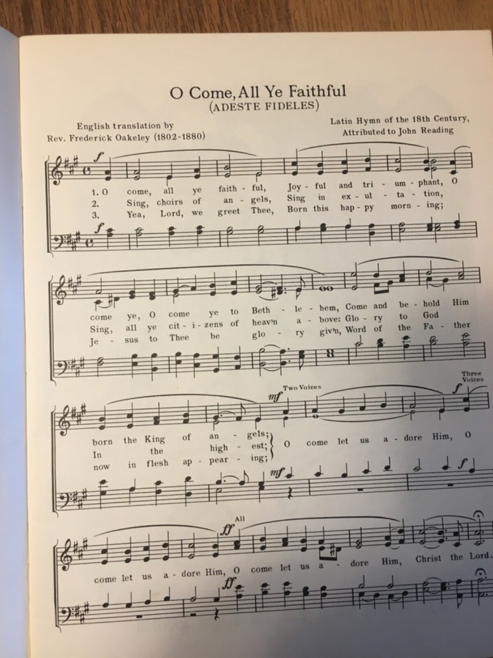 Christmas Carols Music Book Karl Schultz Whitman Publishing 1952 ...