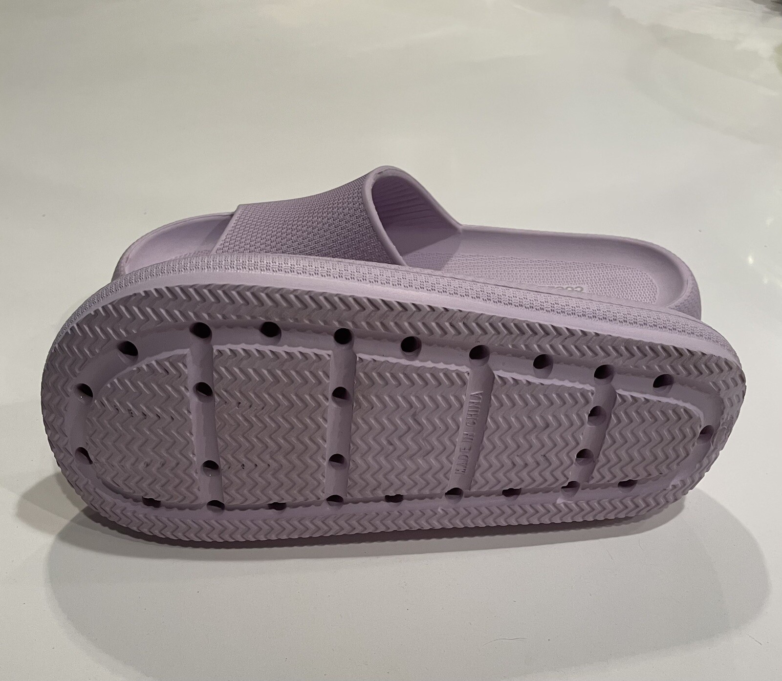 32 Degrees Cool Cushion Slide Sandals Size M Purple | eBay