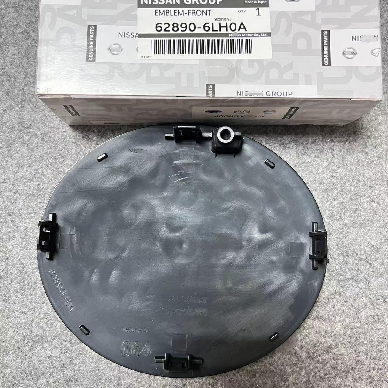 62890-6LH0A Black Front Grille Emblem LOGO 2020-2022 Sentra Versa ...