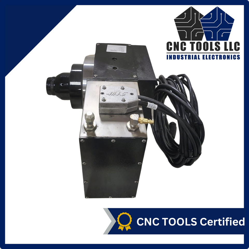 HRTA6 HRT210 4TH AXIS ROTARY TABLE & 5C SPINDLE NOSE PNEUMATIC 5C ...