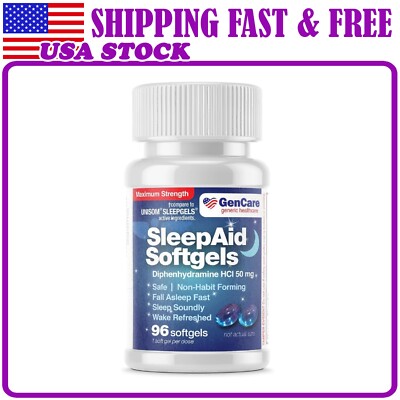 Sleep Aid Supplement for Adults Deep Sleep Pills with Diphenhydramine ...