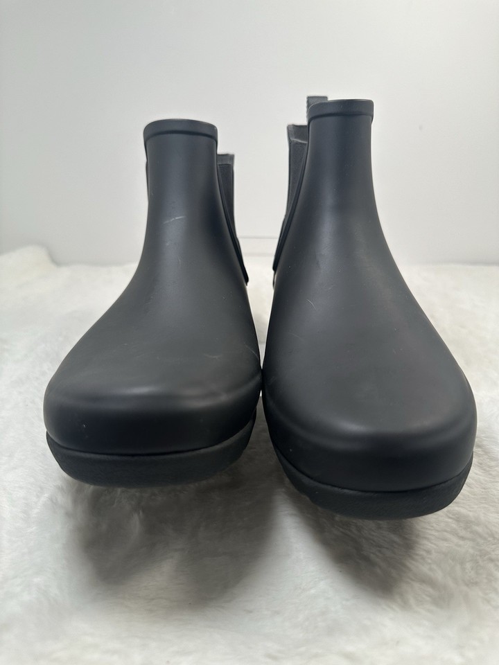 Hunter Footwear Women's Refined Chelsea Rain Boot, Black, 10 | eBay