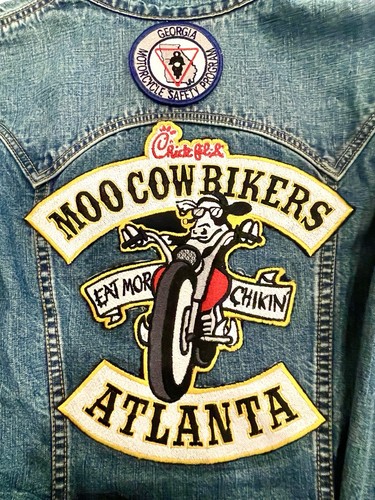 Richard Petty-Kyle Petty Autographed Denim Motorcycle Jacket | eBay