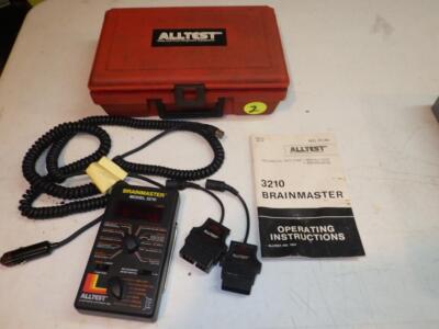 ALLTEST BRAINMASTER 3210 Diagnostic Tool + 23080 & 23081 Connector GM ...