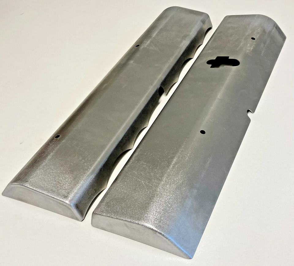 LS3 Engine Fuel Rail Covers Raw 18 Ga. Steel Set Of Two Custom Built ...