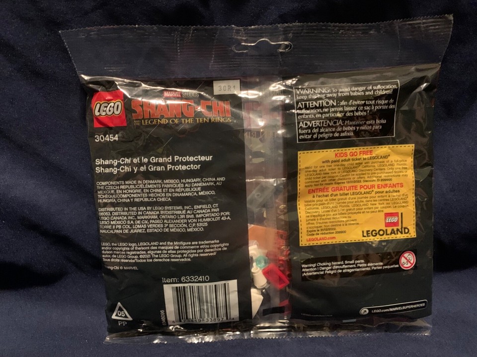 LEGO Marvel Super Heroes: Shang-Chi and The Great Protector (30454 ...