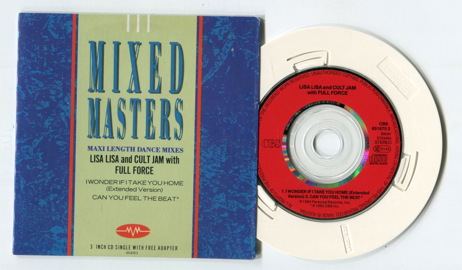 Herbie Hancock 3-INCH-cd-single MAXI LENGTH DANCE MIXES © 1988 ROCKIT ...