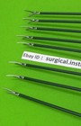 8pc Laparoscopic Curved Scissor 5mmx330mm Endoscopy Reusable Surgical ...
