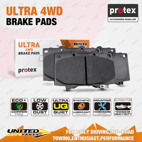 4pcs Protex Front 4WD Disc Brake Pads for Ford Ranger Raptor X PX3 2.0L ...