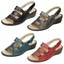 Ladies Eaze Comfort Wedge Sandals | eBay