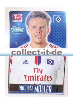 Topps Bundesliga 2014/15 - Sticker 106 - Nicolai Müller | eBay.de