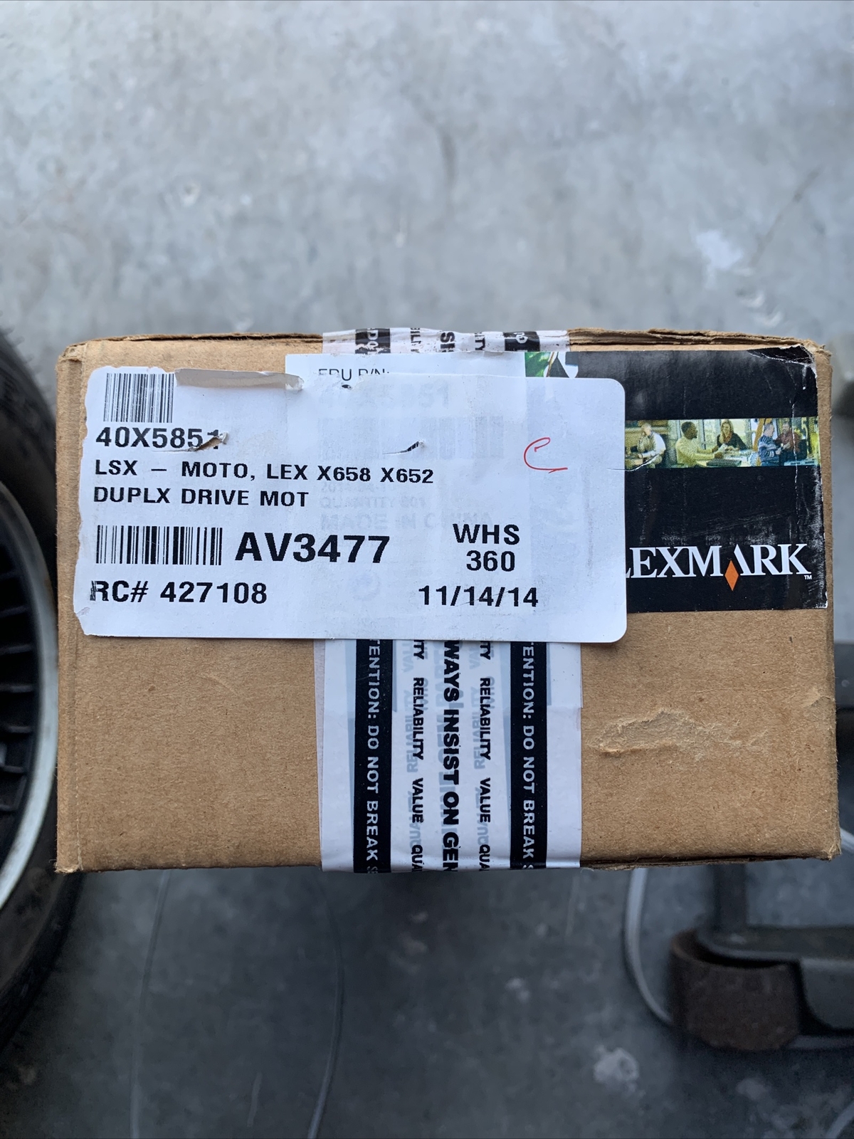 NEW - Lexmark Duplex Drive Motor Assembly X65xde Laser printer ...