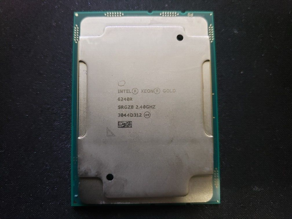 Intel Xeon Gold 6240R SRGZ8 24 CORE 2.4GHZ 35.75MB LGA3647 Server ...
