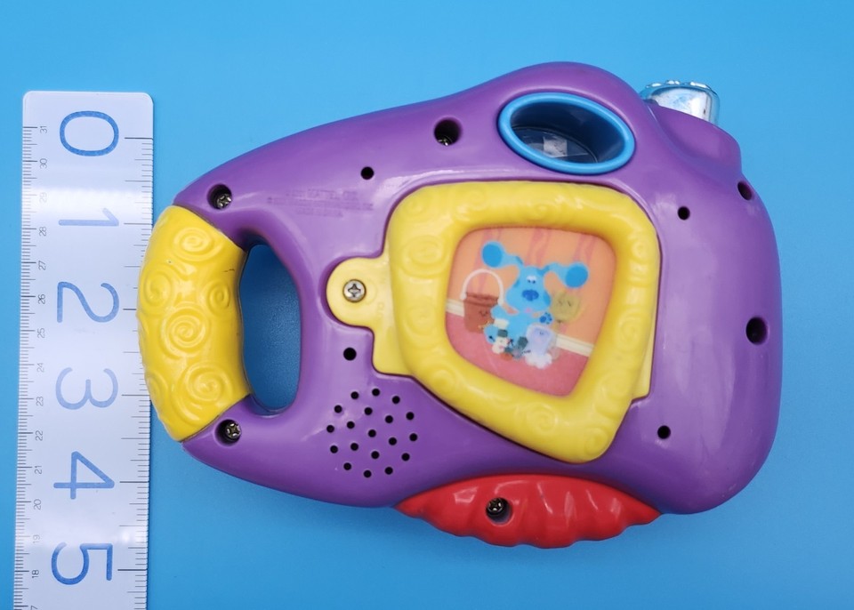 Vintage BLUE'S CLUES 2001 Mattel Talking Singing CAMERA Steve ...